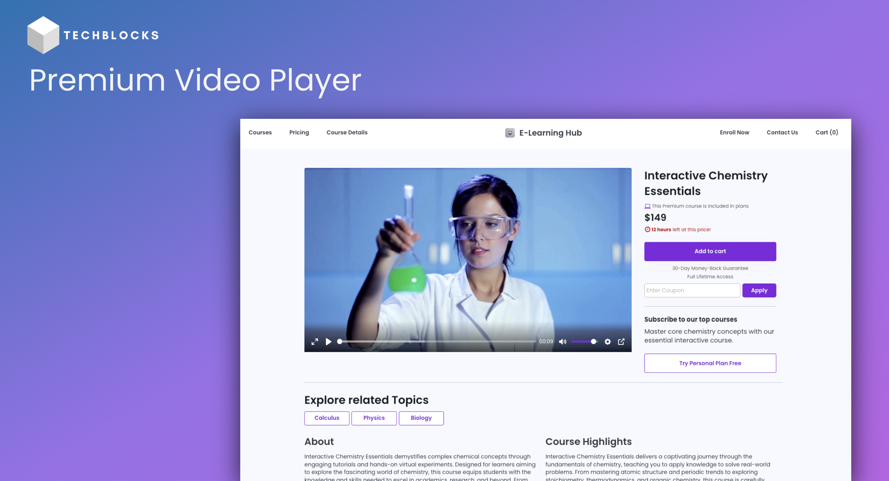 Premium Video Player Plugin | Bubble